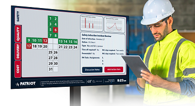 Leveraging digital signage to enhance lean manufacturing efforts | Omnivex